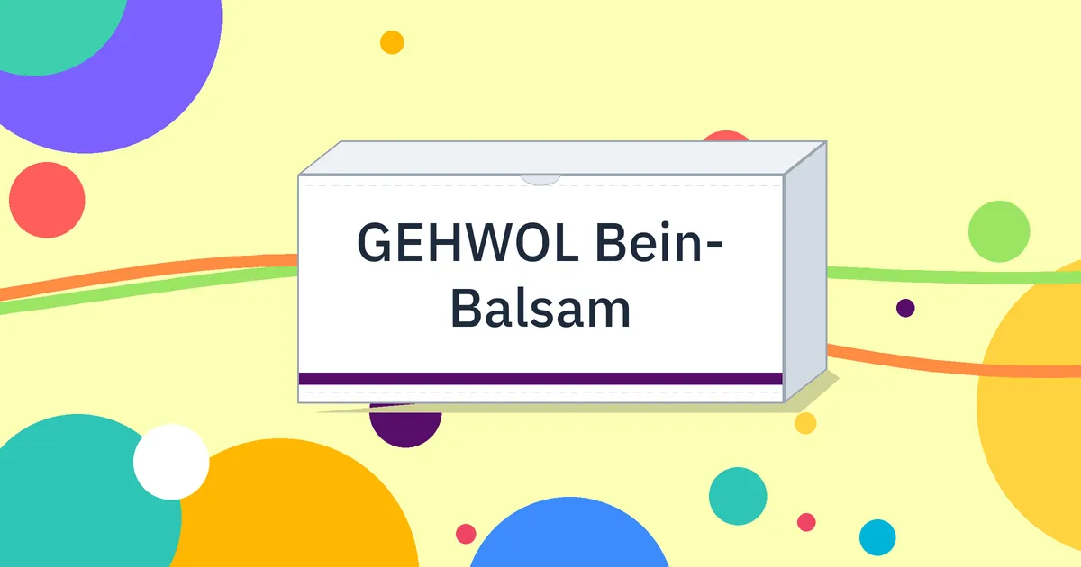 Symbolbild: Packung mit der Aufschrift GEHWOL Bein-Balsam (PZN 03428023) – Verfügbarkeit und Bezug in Apotheken in Frankfurt am Main