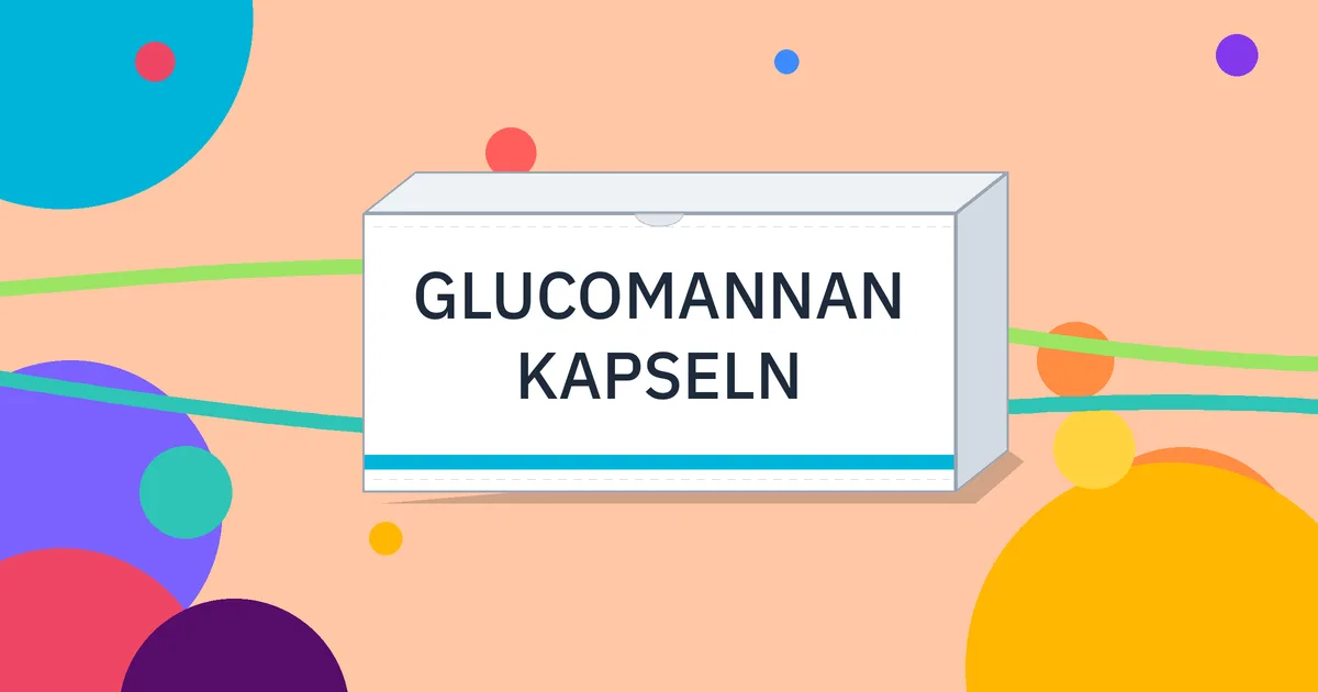 Symbolbild: Packung mit der Aufschrift GLUCOMANNAN KAPSELN (PZN 16757194) – Verfügbarkeit und Bezug in Apotheken in Frankfurt am Main