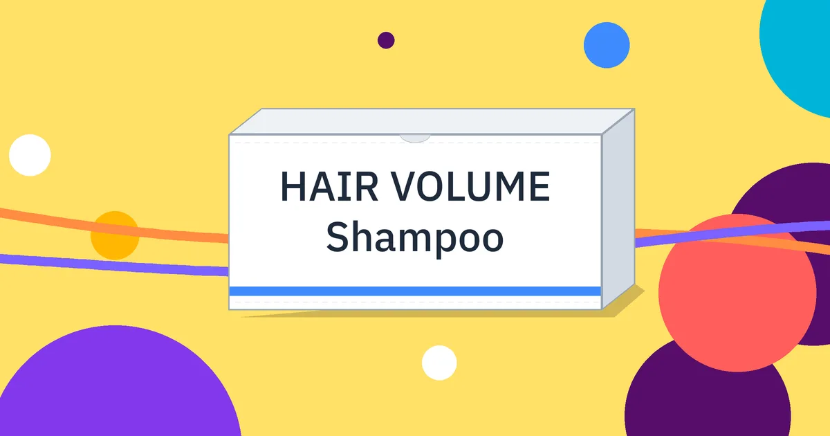 Symbolbild: Packung mit der Aufschrift HAIR VOLUME Shampoo (PZN 18851164) – Verfügbarkeit und Bezug in Apotheken in Frankfurt am Main