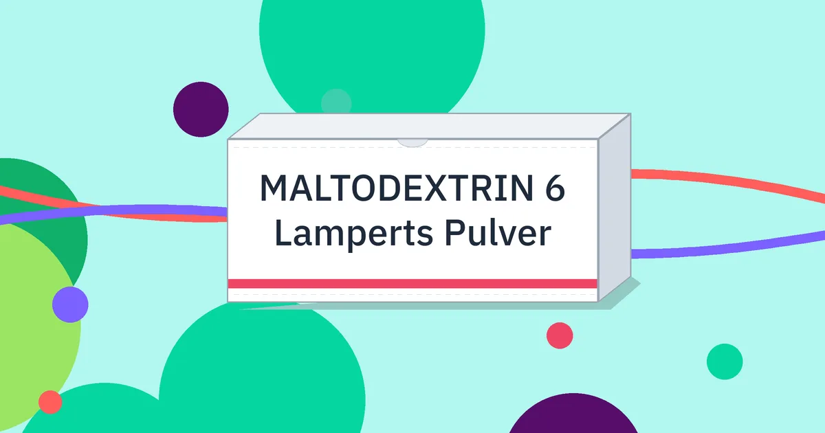 Symbolbild: Packung mit der Aufschrift MALTODEXTRIN 6 Lamperts Pulver (PZN 05385884) – Verfügbarkeit und Bezug in Apotheken in Frankfurt am Main