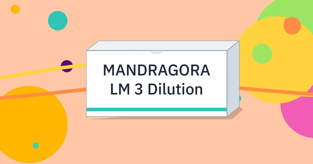 Symbolbild: Packung mit der Aufschrift MANDRAGORA LM 3 Dilution (PZN 12941788) – Verfügbarkeit und Bezug in Apotheken in Frankfurt am Main