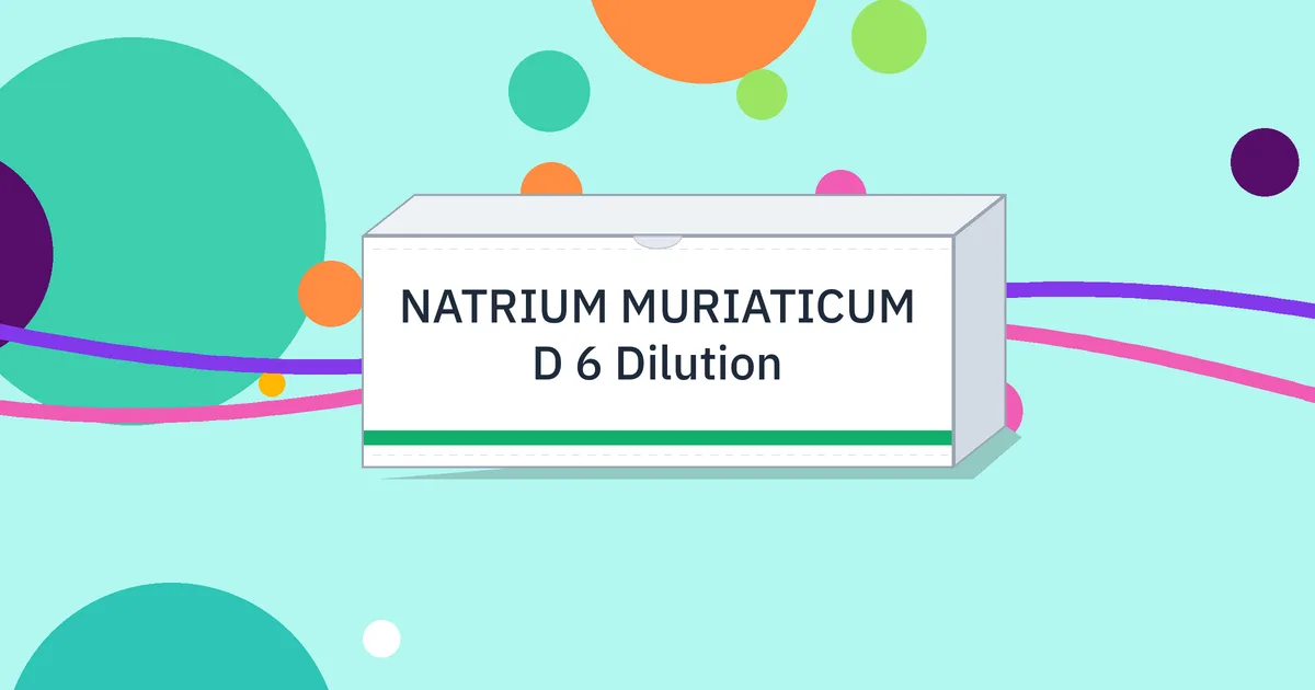 Symbolbild: Packung mit der Aufschrift NATRIUM MURIATICUM D 6 Dilution (PZN 00704327) – Verfügbarkeit und Bezug in Apotheken in Frankfurt am Main