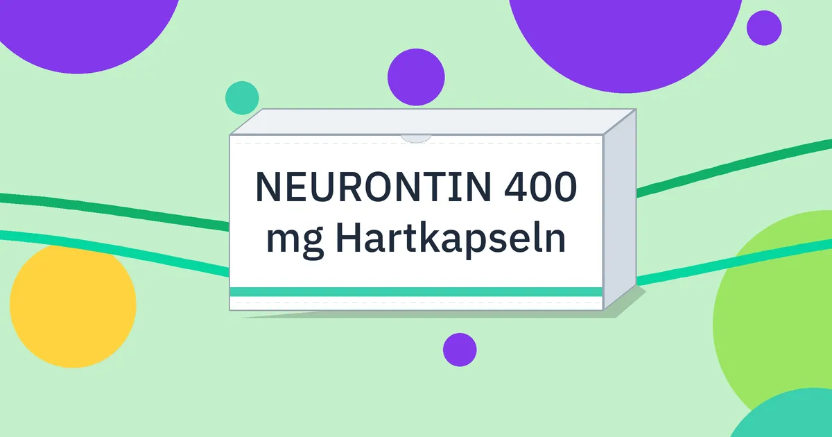 Symbolbild: Packung mit der Aufschrift NEURONTIN 400 mg Hartkapseln (PZN 01344552) – Verfügbarkeit und Bezug in Apotheken in Frankfurt am Main