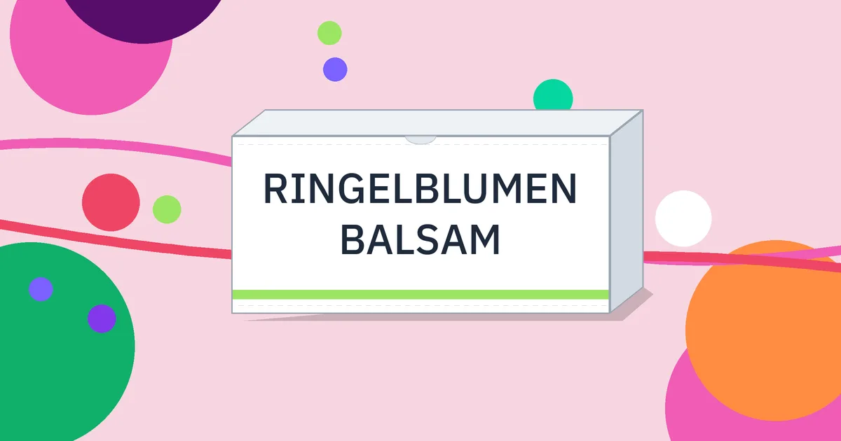 Symbolbild: Packung mit der Aufschrift RINGELBLUMEN BALSAM (PZN 04909670) – Verfügbarkeit und Bezug in Apotheken in Frankfurt am Main