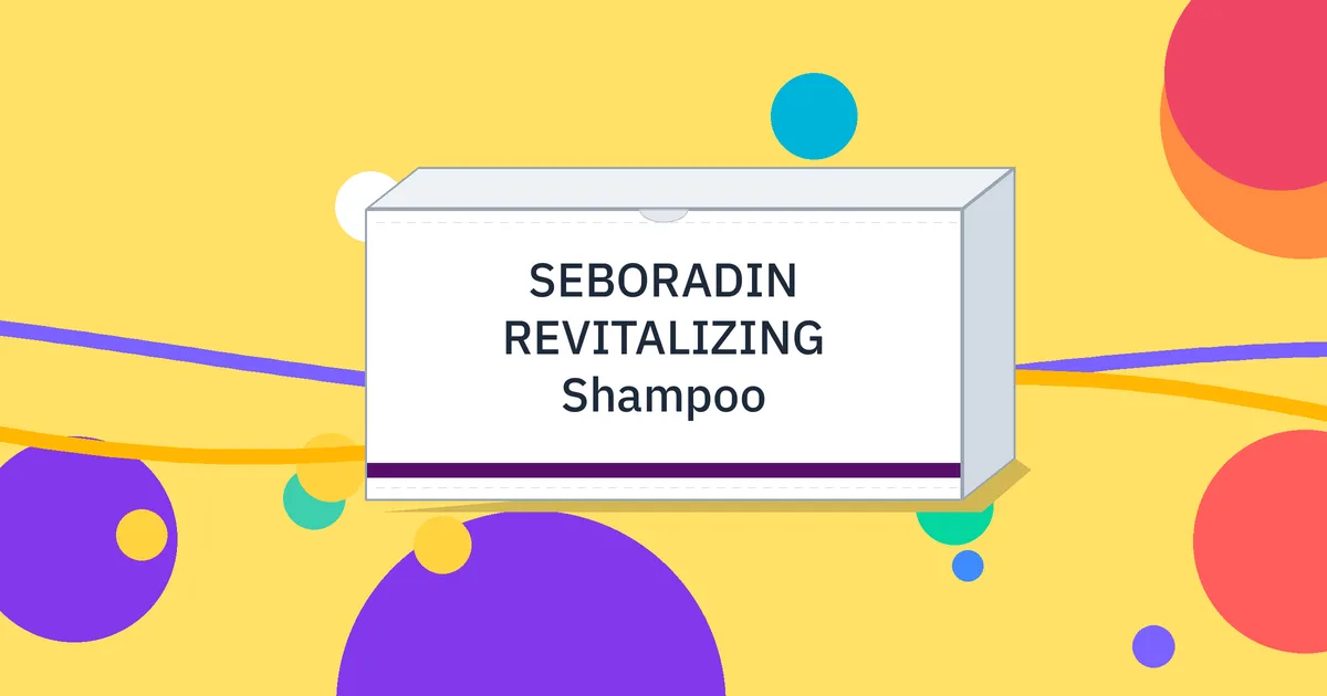 Symbolbild: Packung mit der Aufschrift SEBORADIN REVITALIZING Shampoo (PZN 18402673) – Verfügbarkeit und Bezug in Apotheken in Frankfurt am Main