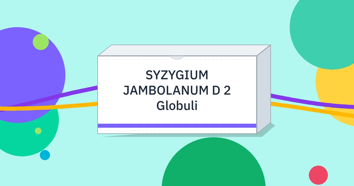 Symbolbild: Packung mit der Aufschrift SYZYGIUM JAMBOLANUM D 2 Globuli (PZN 07460130) – Verfügbarkeit und Bezug in Apotheken in Frankfurt am Main