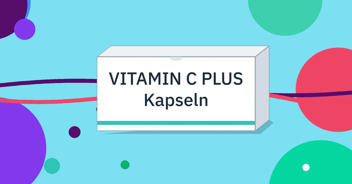 Symbolbild: Packung mit der Aufschrift VITAMIN C PLUS Kapseln (PZN 10732661) – Verfügbarkeit und Bezug in Apotheken in Frankfurt am Main