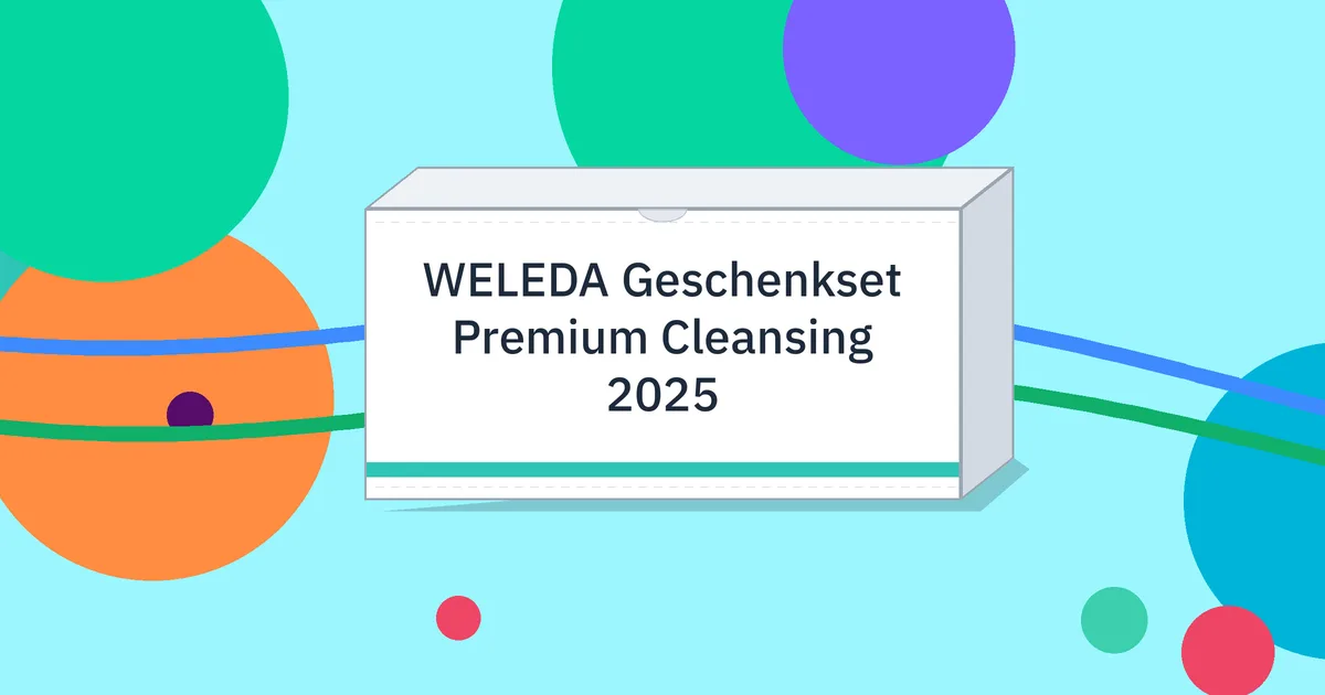 Symbolbild: Packung mit der Aufschrift WELEDA Geschenkset Premium Cleansing 2025 (PZN 19634138) – Verfügbarkeit und Bezug in Apotheken in Frankfurt am Main