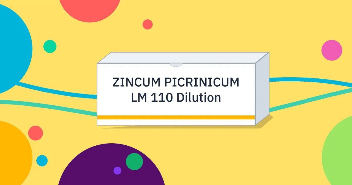 Symbolbild: Packung mit der Aufschrift ZINCUM PICRINICUM LM 110 Dilution (PZN 13298886) – Verfügbarkeit und Bezug in Apotheken in Frankfurt am Main