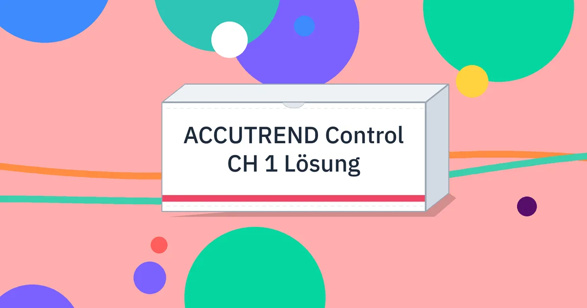 Symbolbild: Packung mit der Aufschrift ACCUTREND Control CH 1 Lösung (PZN 04653147) – Verfügbarkeit und Bezug in Apotheken in Frankfurt am Main