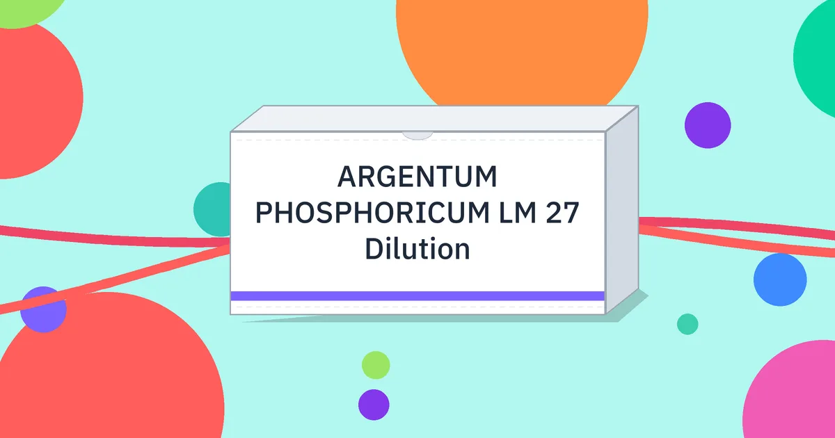 Symbolbild: Packung mit der Aufschrift ARGENTUM PHOSPHORICUM LM 27 Dilution (PZN 12769763) – Verfügbarkeit und Bezug in Apotheken in Frankfurt am Main