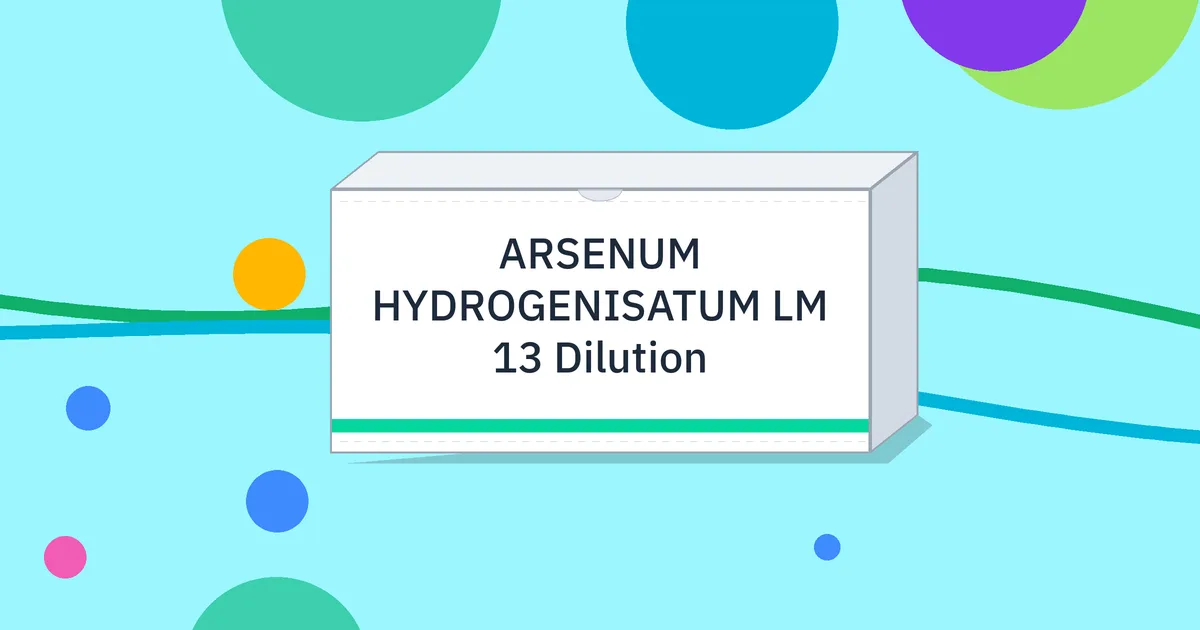 Symbolbild: Packung mit der Aufschrift ARSENUM HYDROGENISATUM LM 13 Dilution (PZN 12778443) – Verfügbarkeit und Bezug in Apotheken in Frankfurt am Main