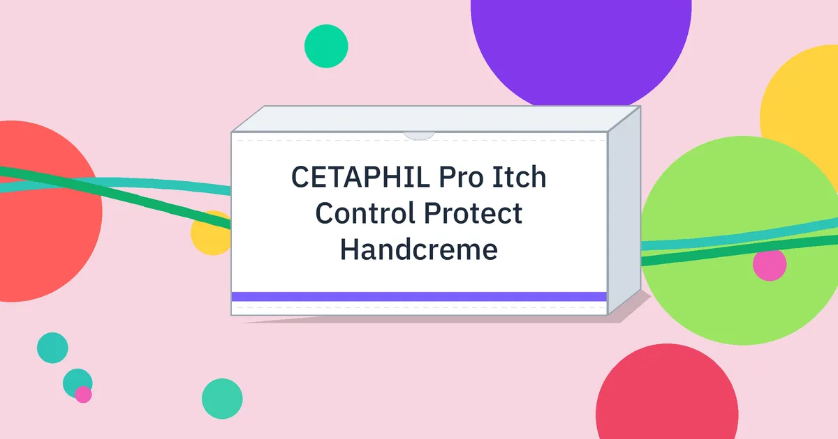 Symbolbild: Packung mit der Aufschrift CETAPHIL Pro Itch Control Protect Handcreme (PZN 13839342) – Verfügbarkeit und Bezug in Apotheken in Frankfurt am Main