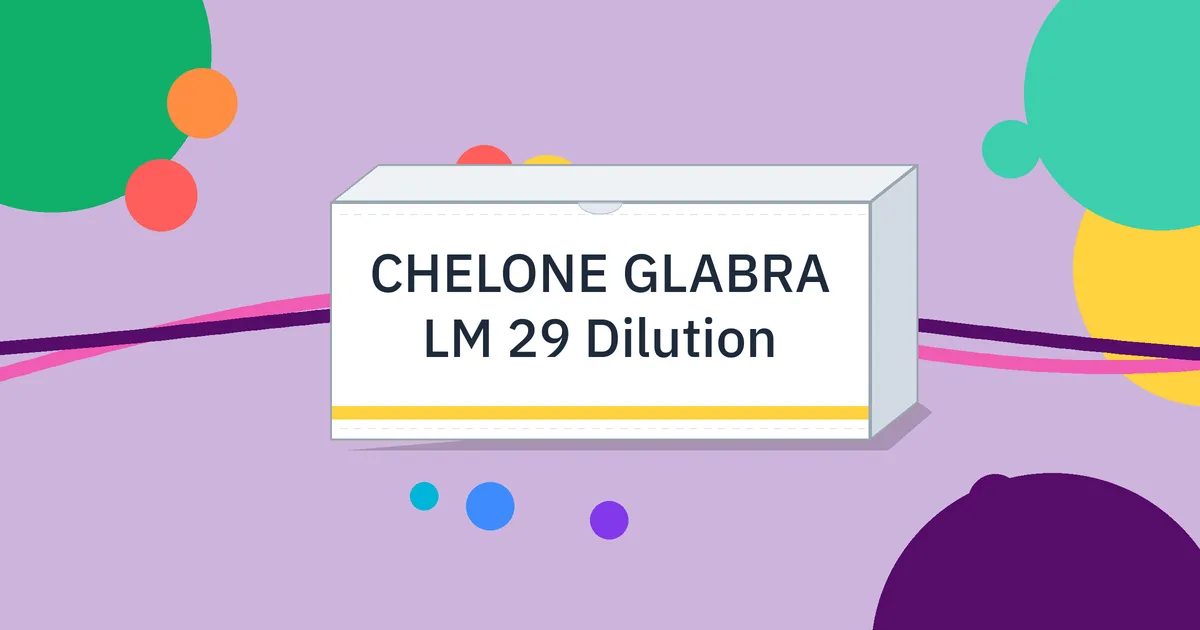Symbolbild: Packung mit der Aufschrift CHELONE GLABRA LM 29 Dilution (PZN 13440083) – Verfügbarkeit und Bezug in Apotheken in Frankfurt am Main