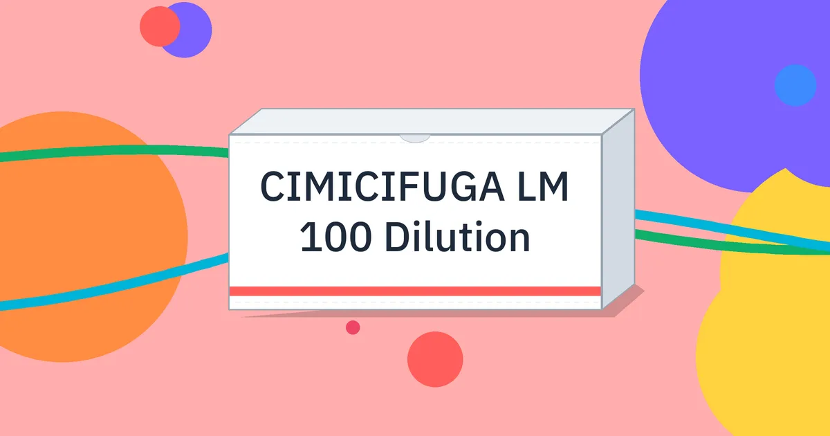 Symbolbild: Packung mit der Aufschrift CIMICIFUGA LM 100 Dilution (PZN 12819366) – Verfügbarkeit und Bezug in Apotheken in Frankfurt am Main