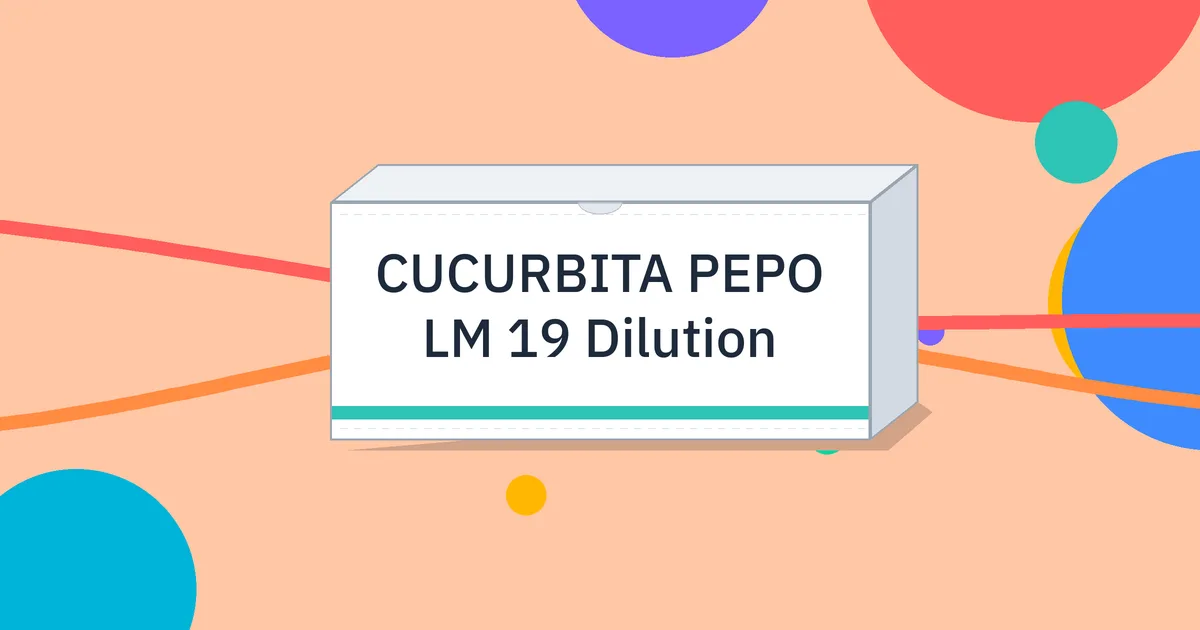 Symbolbild: Packung mit der Aufschrift CUCURBITA PEPO LM 19 Dilution (PZN 13457362) – Verfügbarkeit und Bezug in Apotheken in Frankfurt am Main