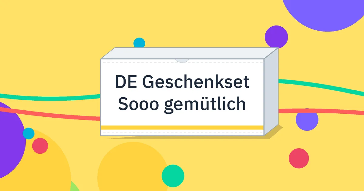 Symbolbild: Packung mit der Aufschrift DE Geschenkset Sooo gemütlich (PZN 19295021) – Verfügbarkeit und Bezug in Apotheken in Frankfurt am Main