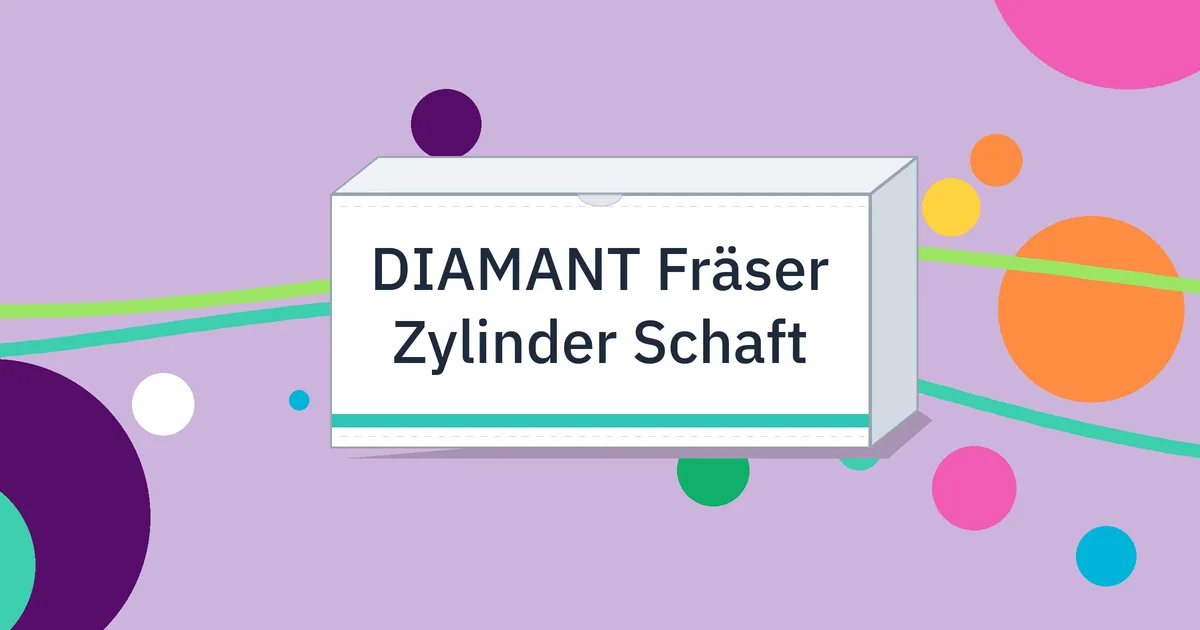 Symbolbild: Packung mit der Aufschrift DIAMANT Fräser Zylinder Schaft (PZN 02576081) – Verfügbarkeit und Bezug in Apotheken in Frankfurt am Main
