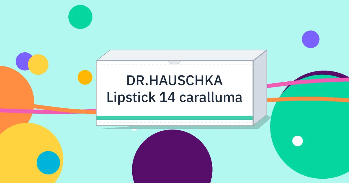 Symbolbild: Packung mit der Aufschrift DR.HAUSCHKA Lipstick 14 caralluma (PZN 18651229) – Verfügbarkeit und Bezug in Apotheken in Frankfurt am Main