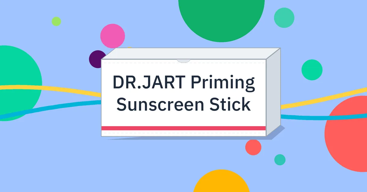 Symbolbild: Packung mit der Aufschrift DR.JART Priming Sunscreen Stick (PZN 19687318) – Verfügbarkeit und Bezug in Apotheken in Frankfurt am Main