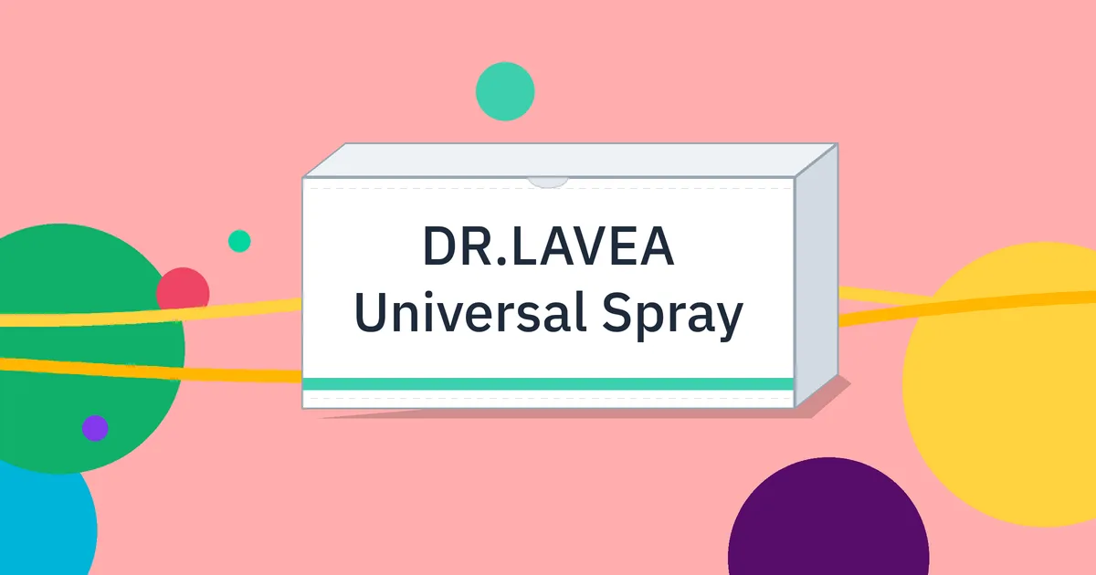 Symbolbild: Packung mit der Aufschrift DR.LAVEA Universal Spray (PZN 15861593) – Verfügbarkeit und Bezug in Apotheken in Frankfurt am Main