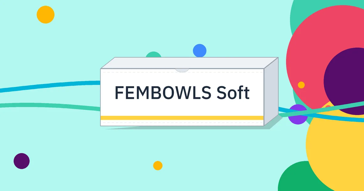 Symbolbild: Packung mit der Aufschrift FEMBOWLS Soft (PZN 07203611) – Verfügbarkeit und Bezug in Apotheken in Frankfurt am Main
