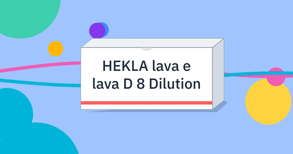 Symbolbild: Packung mit der Aufschrift HEKLA lava e lava D 8 Dilution (PZN 11111671) – Verfügbarkeit und Bezug in Apotheken in Frankfurt am Main