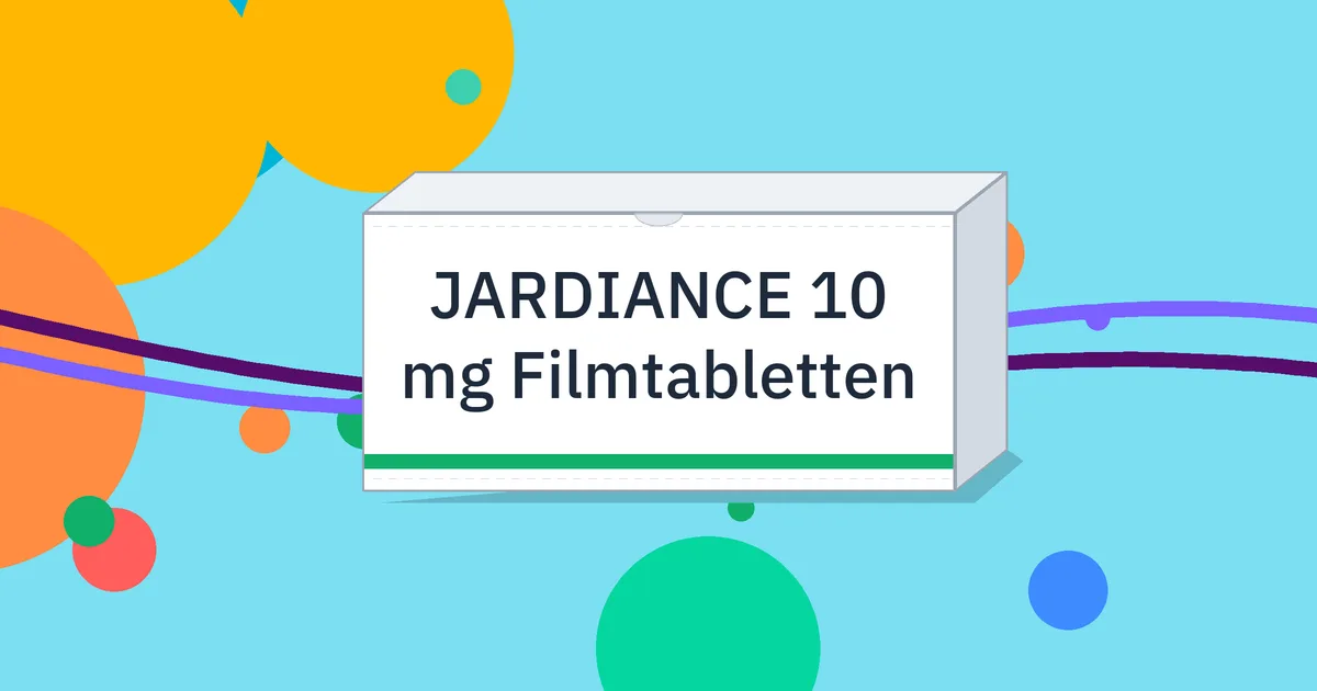 Symbolbild: Packung mit der Aufschrift JARDIANCE 10 mg Filmtabletten (PZN 18380440) – Verfügbarkeit und Bezug in Apotheken in Frankfurt am Main