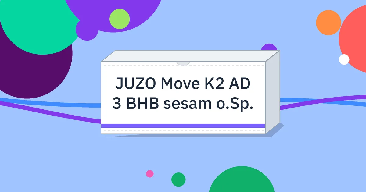 Symbolbild: Packung mit der Aufschrift JUZO Move K2 AD 3 BHB sesam o.Sp. (PZN 18508319) – Verfügbarkeit und Bezug in Apotheken in Frankfurt am Main