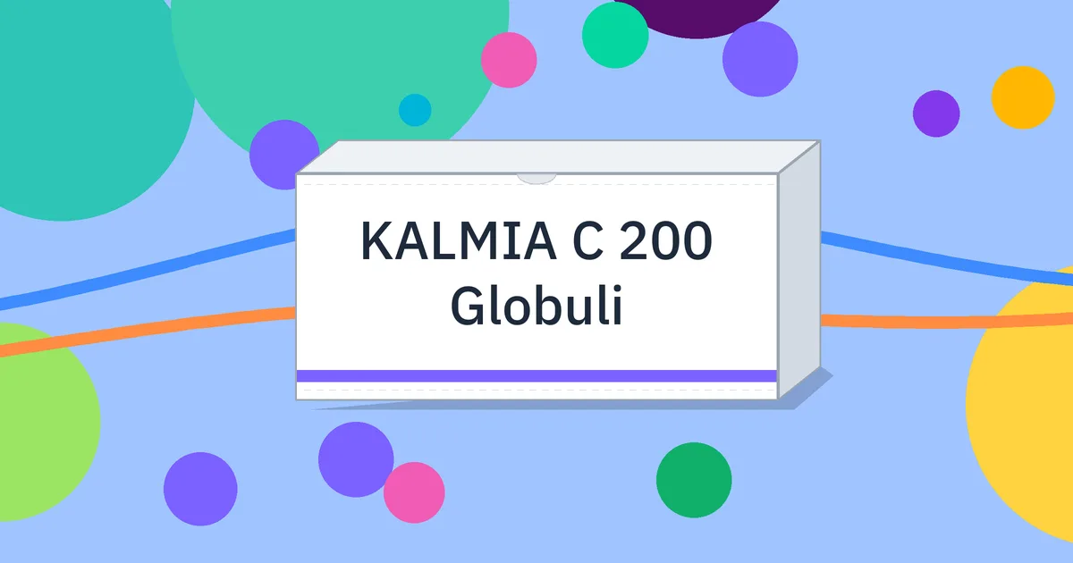 Symbolbild: Packung mit der Aufschrift KALMIA C 200 Globuli (PZN 08479396) – Verfügbarkeit und Bezug in Apotheken in Frankfurt am Main