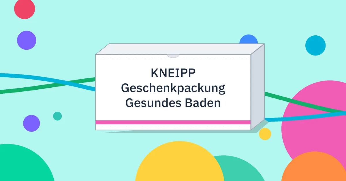 Symbolbild: Packung mit der Aufschrift KNEIPP Geschenkpackung Gesundes Baden (PZN 18241388) – Verfügbarkeit und Bezug in Apotheken in Frankfurt am Main