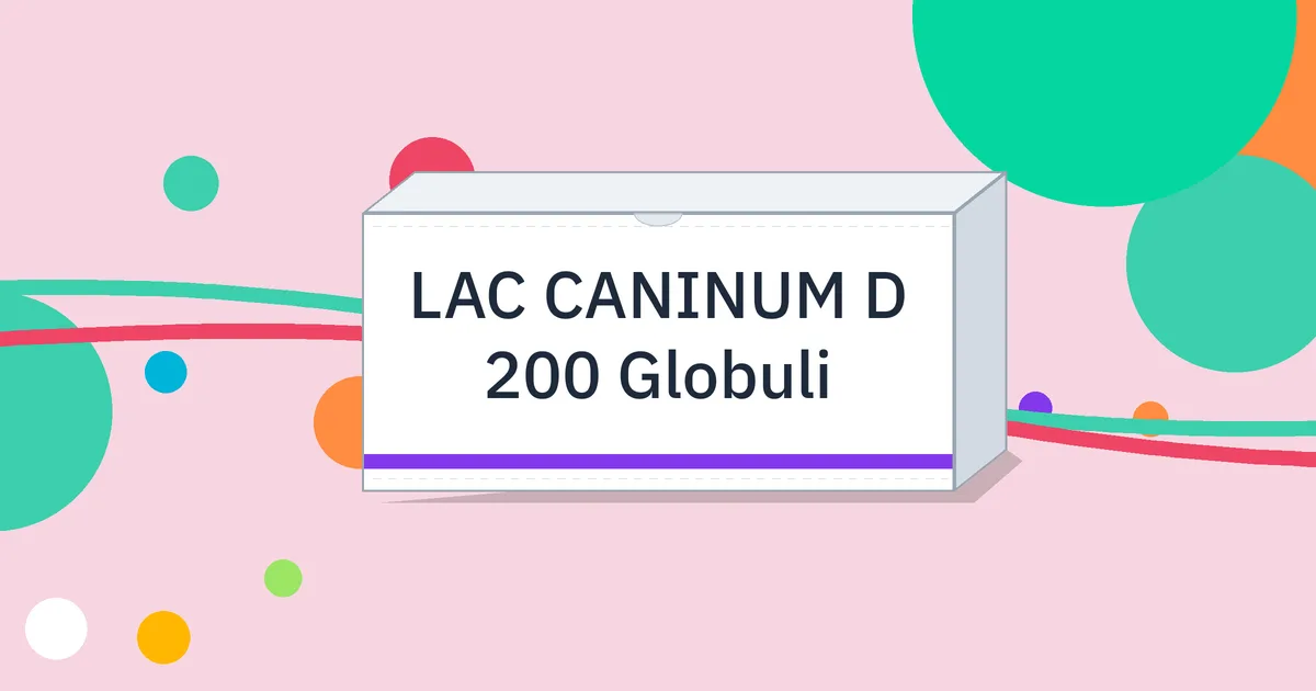 Symbolbild: Packung mit der Aufschrift LAC CANINUM D 200 Globuli (PZN 07457671) – Verfügbarkeit und Bezug in Apotheken in Frankfurt am Main