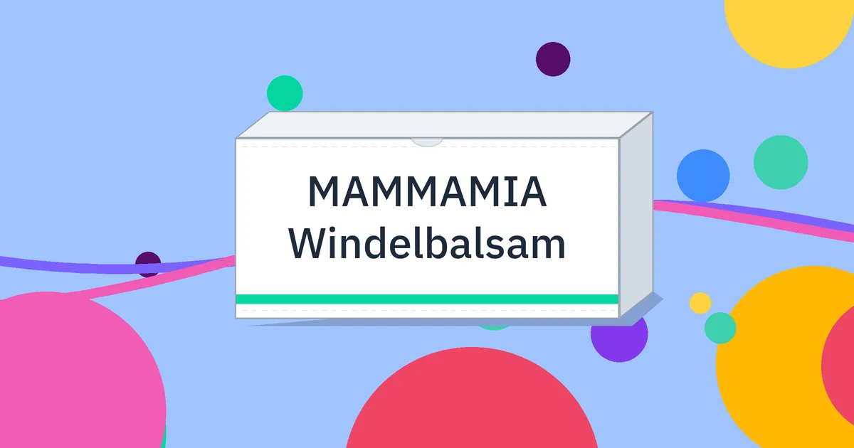Symbolbild: Packung mit der Aufschrift MAMMAMIA Windelbalsam (PZN 20687111) – Verfügbarkeit und Bezug in Apotheken in Frankfurt am Main
