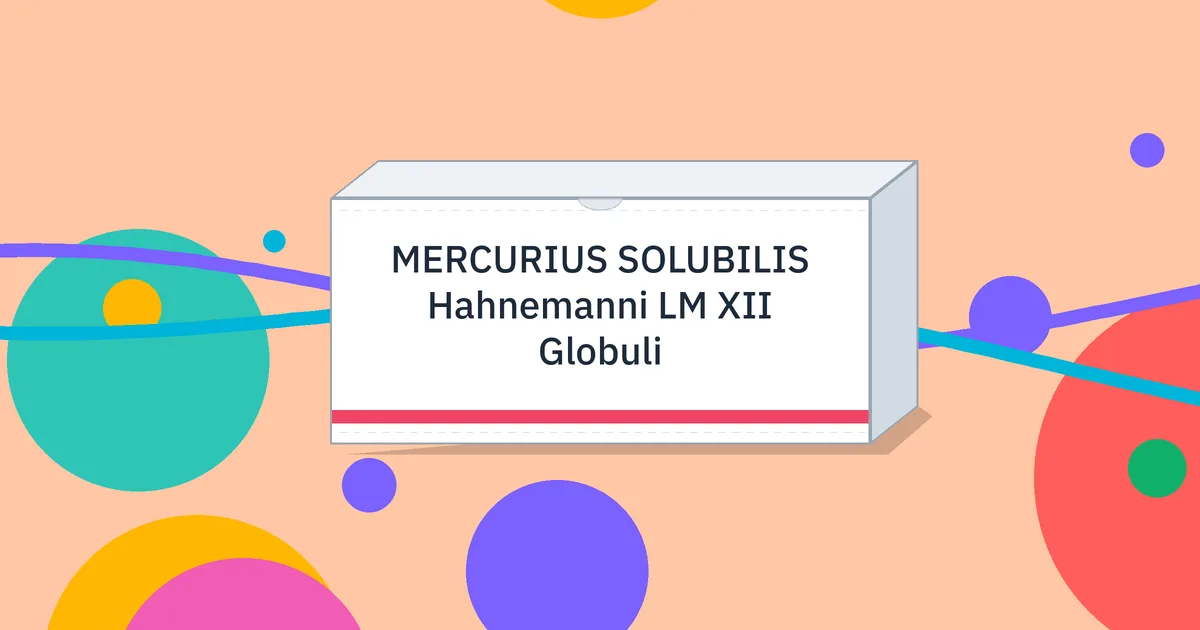 Symbolbild: Packung mit der Aufschrift MERCURIUS SOLUBILIS Hahnemanni LM XII Globuli (PZN 02678396) – Verfügbarkeit und Bezug in Apotheken in Frankfurt am Main