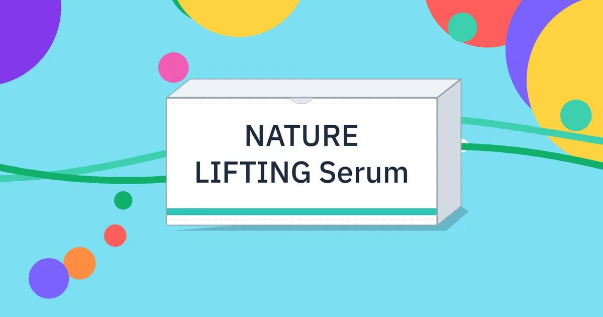 Symbolbild: Packung mit der Aufschrift NATURE LIFTING Serum (PZN 12650542) – Verfügbarkeit und Bezug in Apotheken in Frankfurt am Main