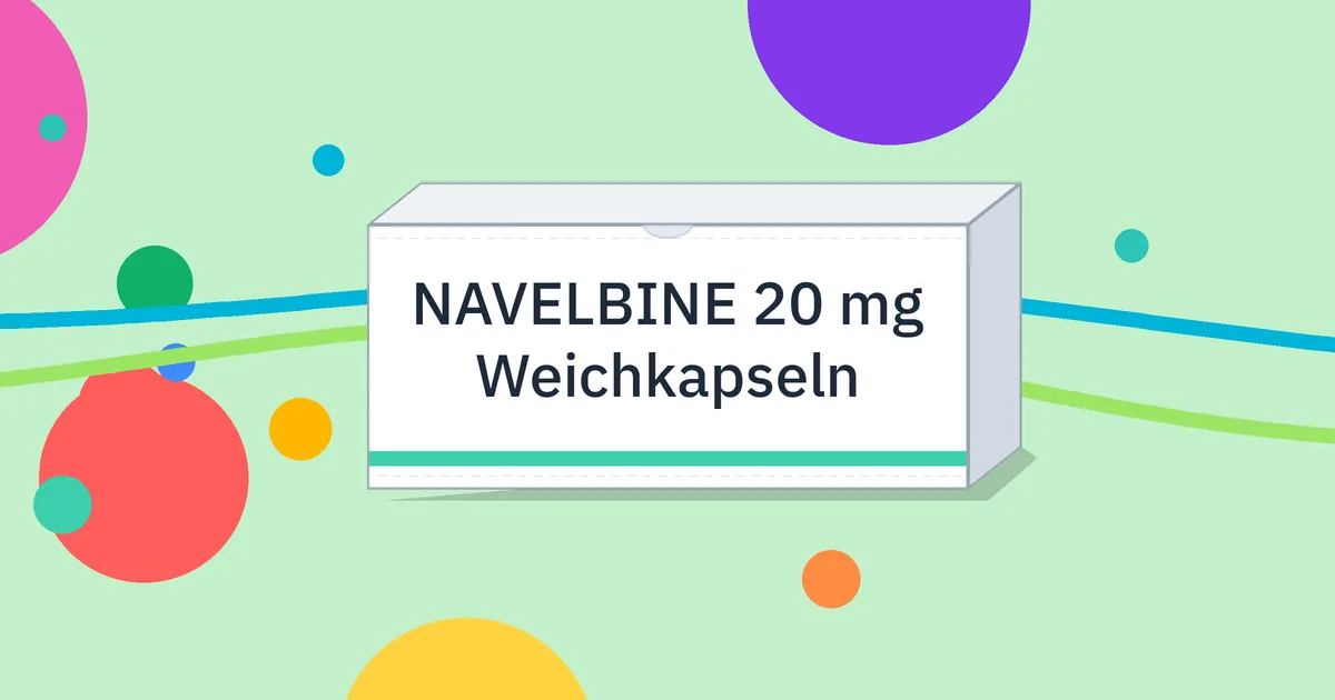 Symbolbild: Packung mit der Aufschrift NAVELBINE 20 mg Weichkapseln (PZN 11852628) – Verfügbarkeit und Bezug in Apotheken in Frankfurt am Main