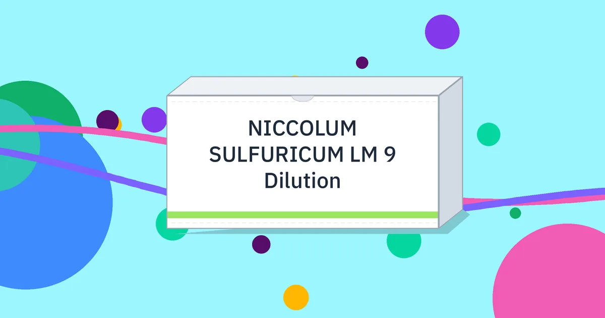 Symbolbild: Packung mit der Aufschrift NICCOLUM SULFURICUM LM 9 Dilution (PZN 12968600) – Verfügbarkeit und Bezug in Apotheken in Frankfurt am Main