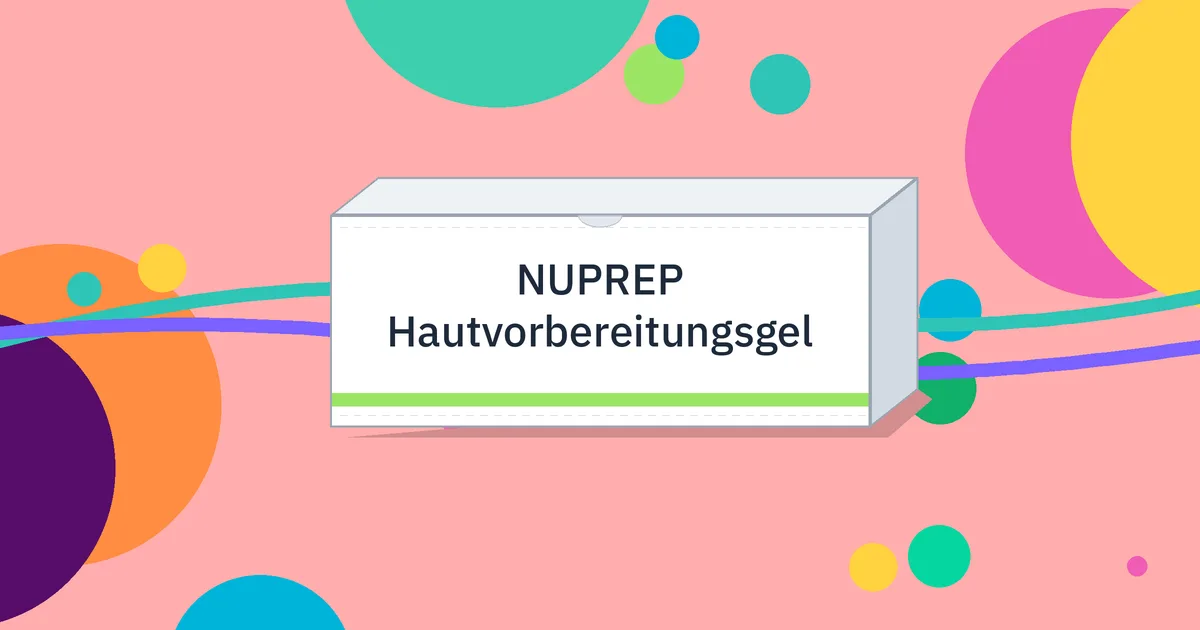 Symbolbild: Packung mit der Aufschrift NUPREP Hautvorbereitungsgel (PZN 16888513) – Verfügbarkeit und Bezug in Apotheken in Frankfurt am Main
