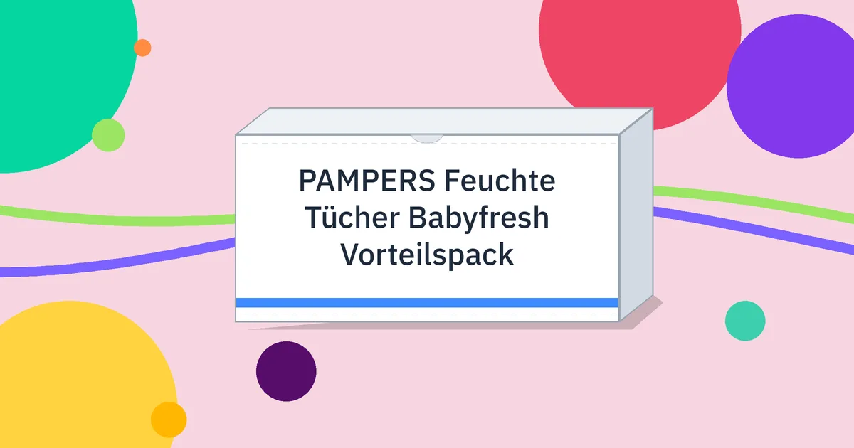 Symbolbild: Packung mit der Aufschrift PAMPERS Feuchte Tücher Babyfresh Vorteilspack (PZN 08862155) – Verfügbarkeit und Bezug in Apotheken in Frankfurt am Main