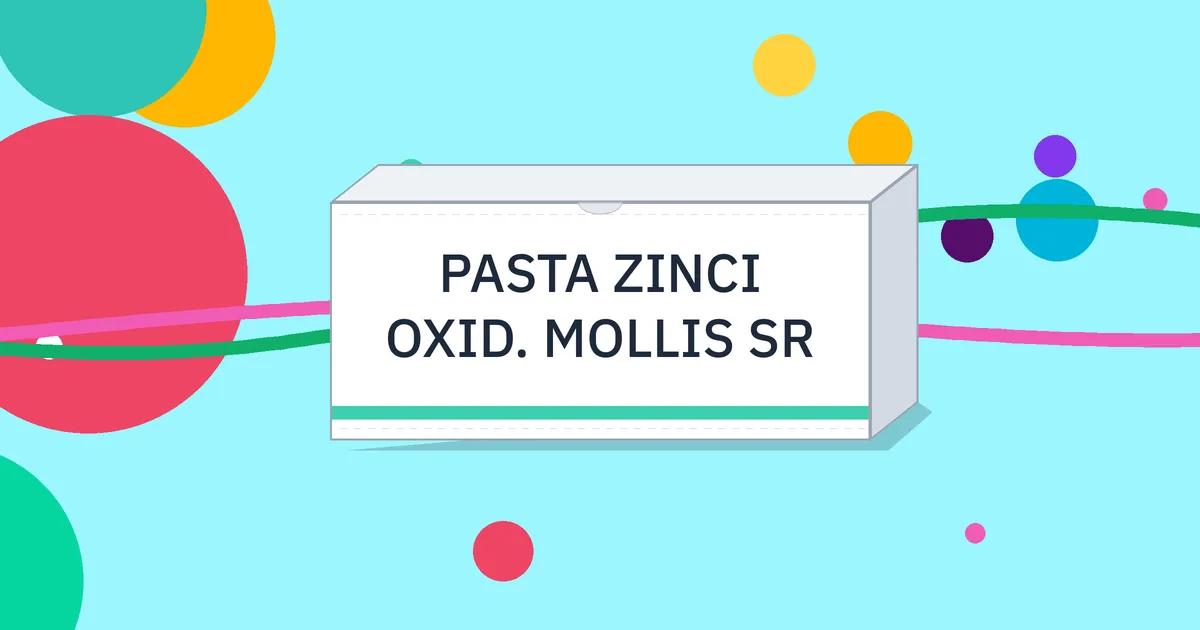 Symbolbild: Packung mit der Aufschrift PASTA ZINCI OXID. MOLLIS SR (PZN 04546173) – Verfügbarkeit und Bezug in Apotheken in Frankfurt am Main