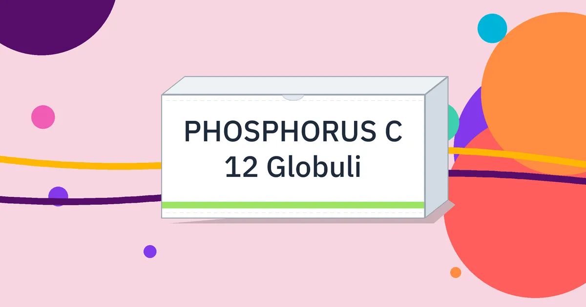 Symbolbild: Packung mit der Aufschrift PHOSPHORUS C 12 Globuli (PZN 16670731) – Verfügbarkeit und Bezug in Apotheken in Frankfurt am Main