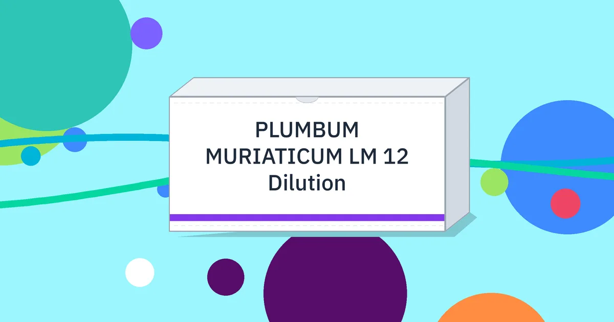 Symbolbild: Packung mit der Aufschrift PLUMBUM MURIATICUM LM 12 Dilution (PZN 13041578) – Verfügbarkeit und Bezug in Apotheken in Frankfurt am Main
