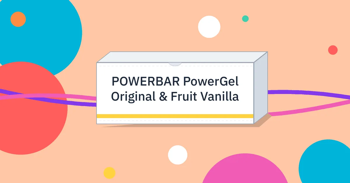 Symbolbild: Packung mit der Aufschrift POWERBAR PowerGel Original & Fruit Vanilla (PZN 15531447) – Verfügbarkeit und Bezug in Apotheken in Frankfurt am Main