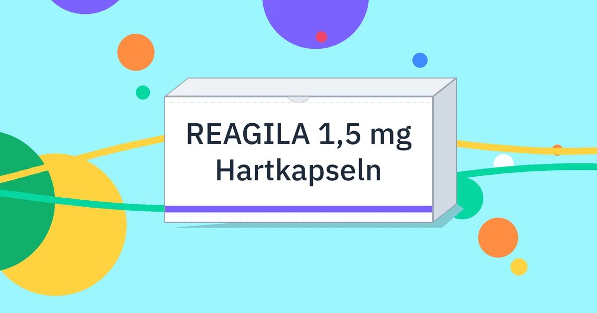 Symbolbild: Packung mit der Aufschrift REAGILA 1,5 mg Hartkapseln (PZN 16702885) – Verfügbarkeit und Bezug in Apotheken in Frankfurt am Main