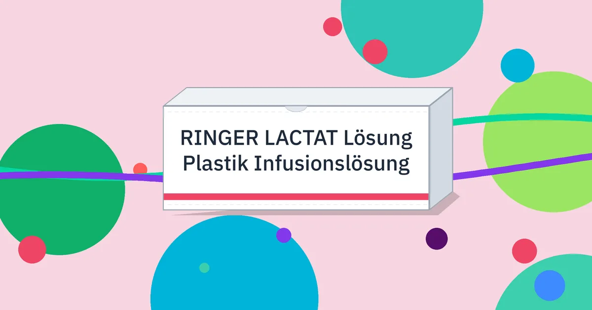 Symbolbild: Packung mit der Aufschrift RINGER LACTAT Lösung Plastik Infusionslösung (PZN 02098753) – Verfügbarkeit und Bezug in Apotheken in Frankfurt am Main