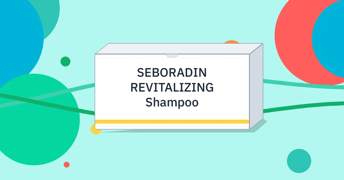 Symbolbild: Packung mit der Aufschrift SEBORADIN REVITALIZING Shampoo (PZN 18402710) – Verfügbarkeit und Bezug in Apotheken in Frankfurt am Main