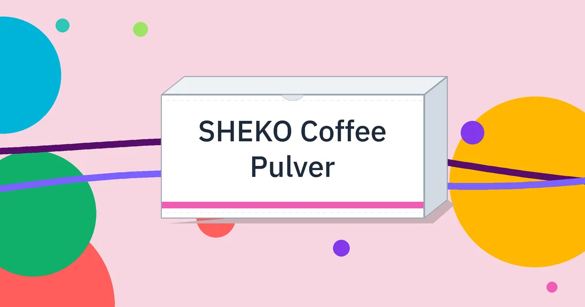 Symbolbild: Packung mit der Aufschrift SHEKO Coffee Pulver (PZN 18458076) – Verfügbarkeit und Bezug in Apotheken in Frankfurt am Main