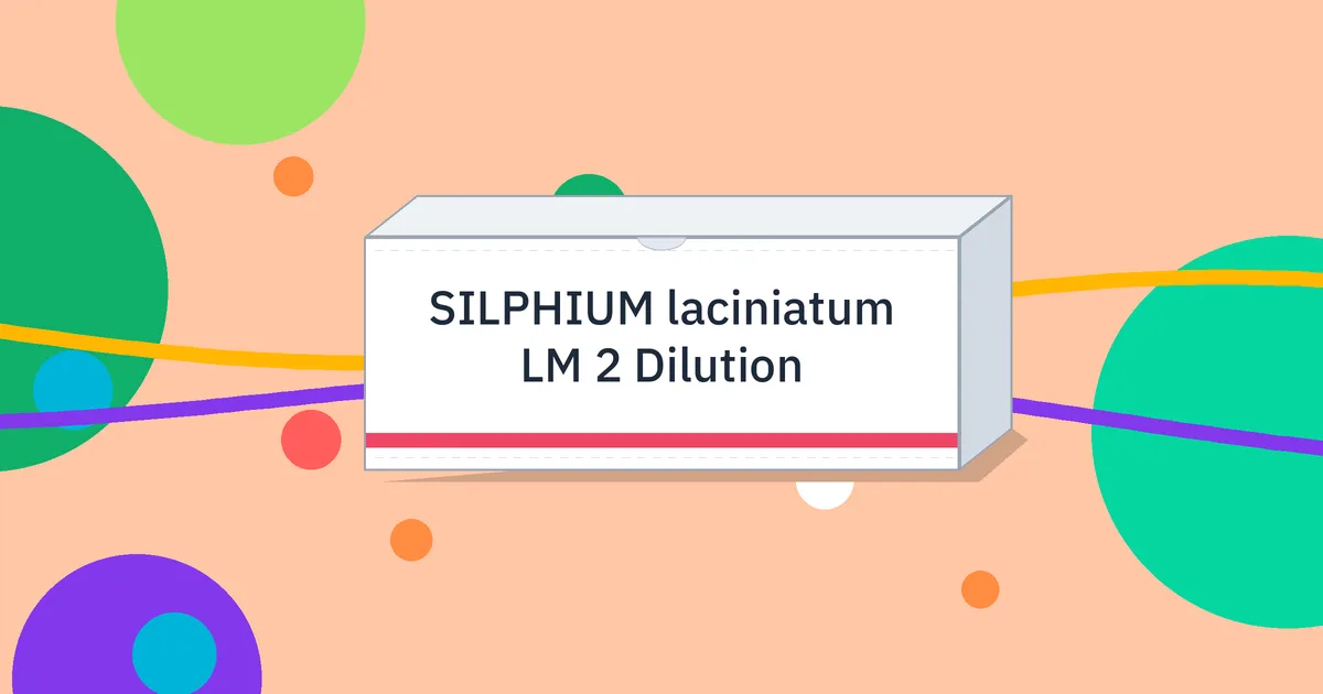 Symbolbild: Packung mit der Aufschrift SILPHIUM laciniatum LM 2 Dilution (PZN 13678809) – Verfügbarkeit und Bezug in Apotheken in Frankfurt am Main