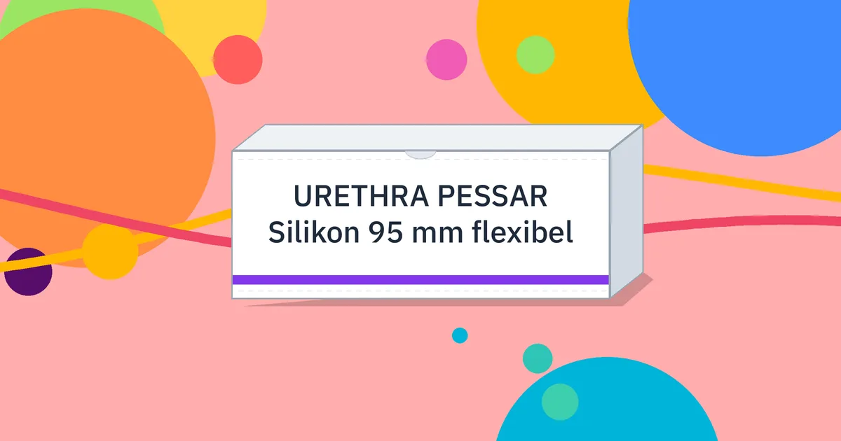Symbolbild: Packung mit der Aufschrift URETHRA PESSAR Silikon 95 mm flexibel (PZN 04845674) – Verfügbarkeit und Bezug in Apotheken in Frankfurt am Main