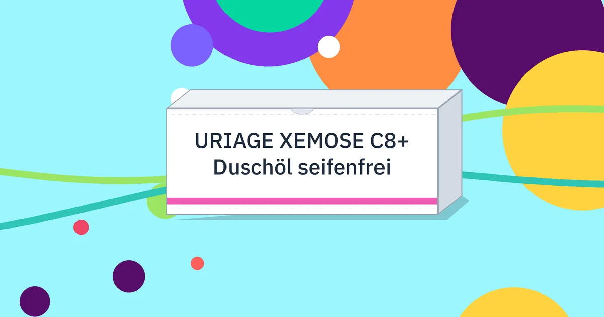 Symbolbild: Packung mit der Aufschrift URIAGE XEMOSE C8+ Duschöl seifenfrei (PZN 20083436) – Verfügbarkeit und Bezug in Apotheken in Frankfurt am Main